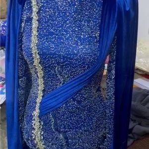 Baron | Dresses | Custom Baron Gown In Royal Blue | Poshmark